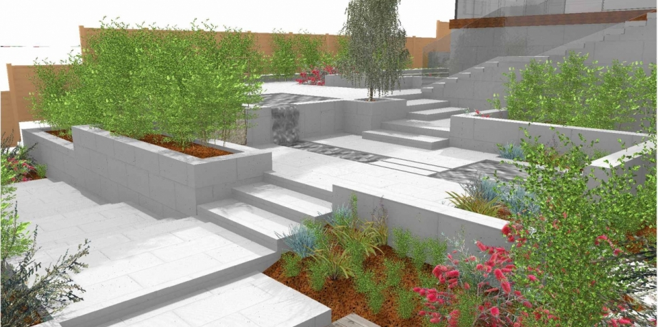 Contemporary Living Garden | Timotay Landscapes