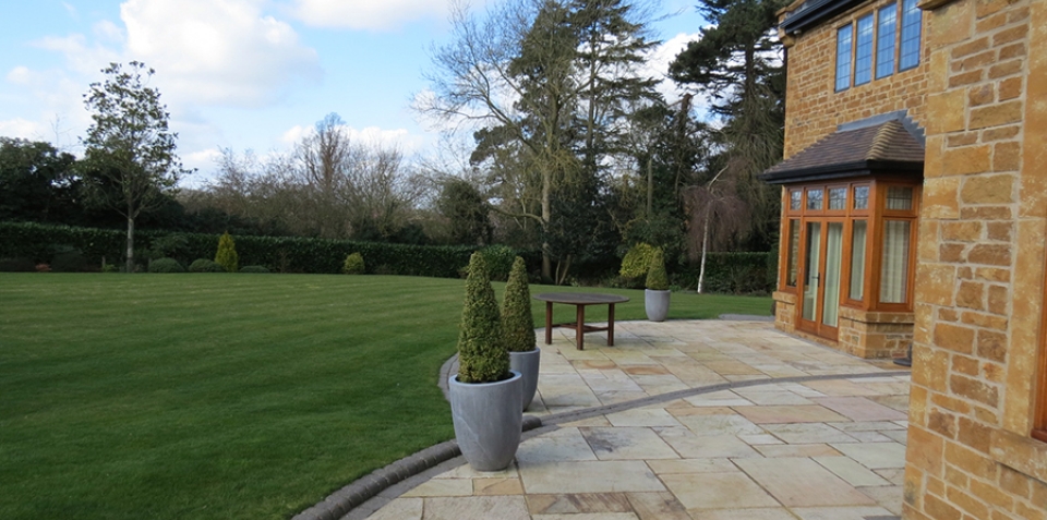 Large new build garden | Timotay Landscapes